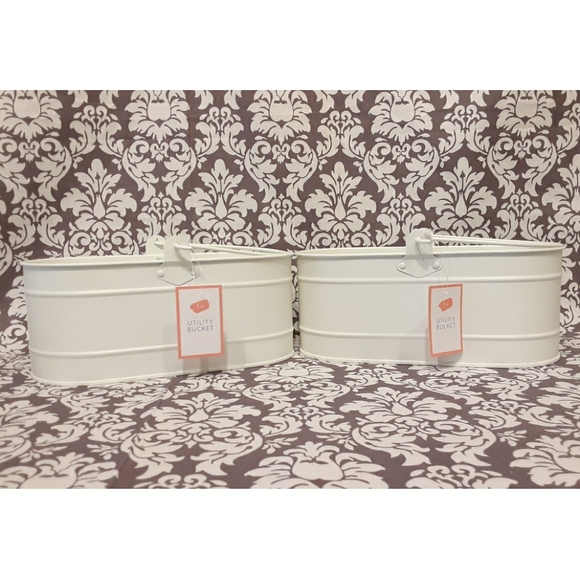Target | Accents | Target Bullseye White Utility Bucket | Poshmark